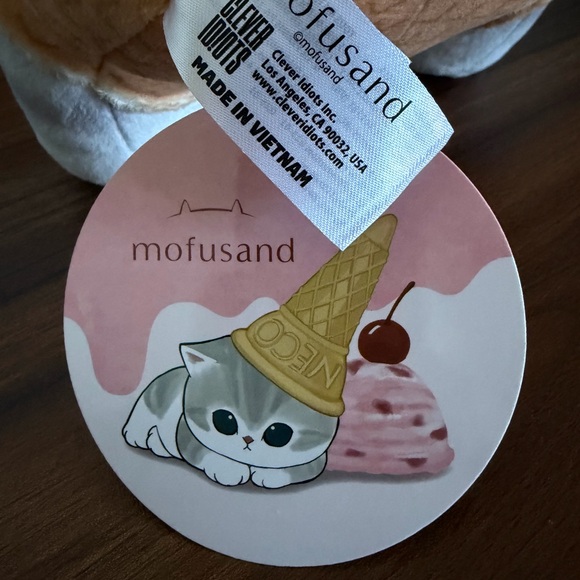 Mofusandcats | Toys | New Set Of 2 1 Inch Mofusand Ice Cream Meow ...